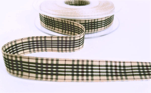 R9710 16mm Burberry Check Tartan Ribbon by Berisfords – Ribbonmoon