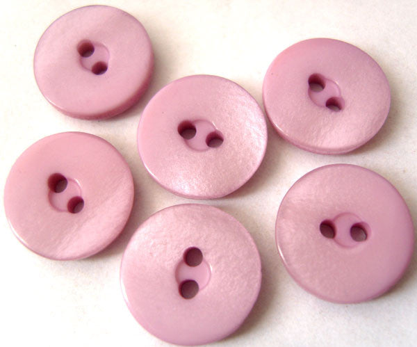 B2546 15mm Pink Helio Pearlised Surface Shimmery 2 Hole Button – Ribbonmoon