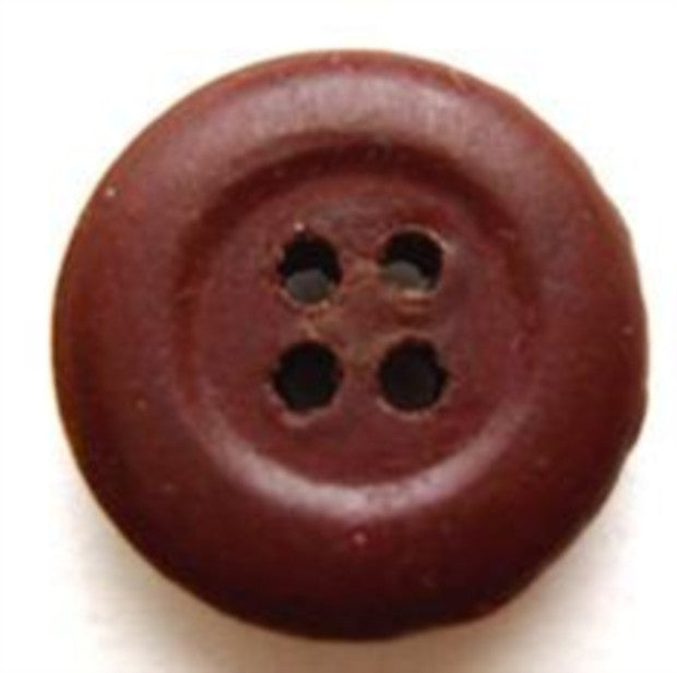 20mm Burgundy Rubber 4 Hole Button – Ribbonmoon